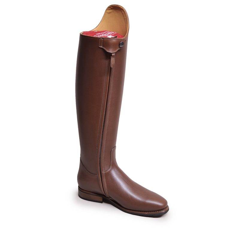 DeNiro Bellini Brown 527 Dressage Boots Rigid Tall boots
